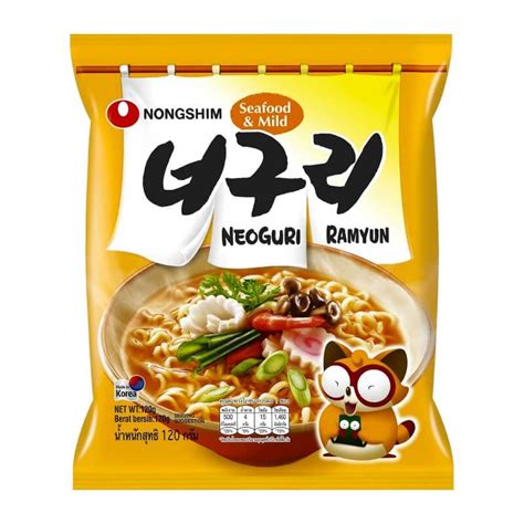 Nongshim Neoguri Seafoodandmild Ramen 120g Yami Mart