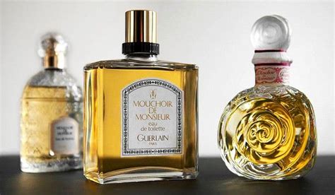 Mouchoir De Monsieur от Guerlain Флаконы для духов Винтажные флаконы