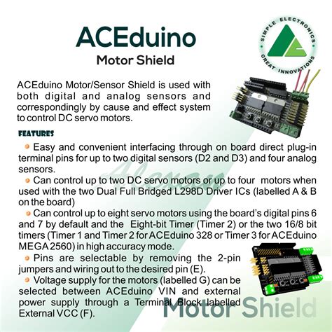 Alexan ACEduino Motor Shield Alexan