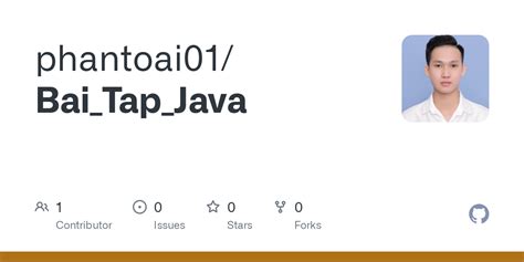Github Phantoai01baitapjava