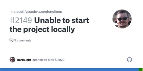 Unable To Start The Project Locally Issue Microsoft Vscode Azurefunctions Github
