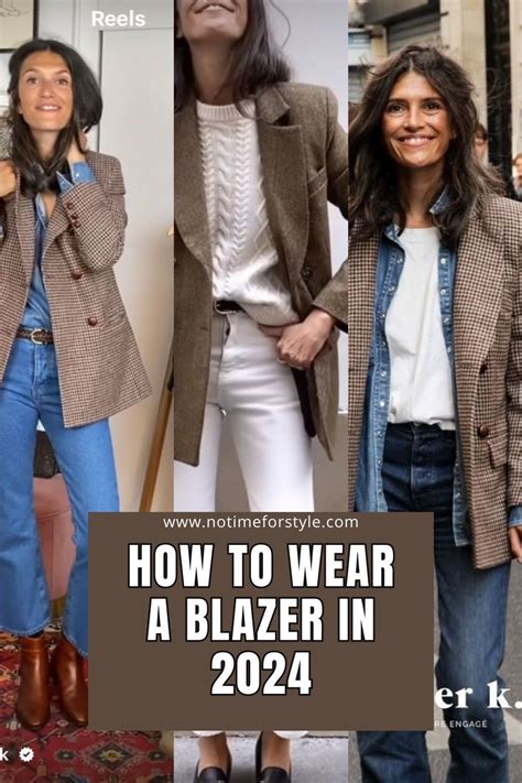 How To Wear A Blazer In 2025 — No Time For Style Blazer Outfits For