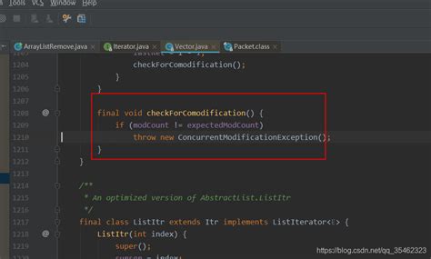 Exception In Thread Main Javautilconcurrentmodificationexception异常