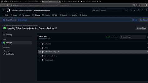 configure self hosted runners with proxies kodekloud notes
