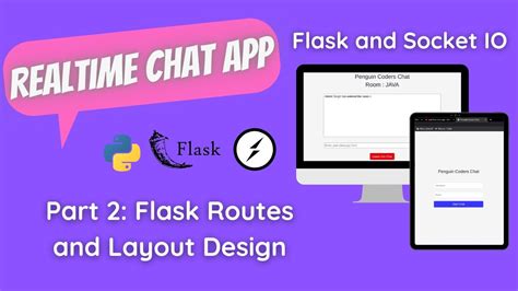 Realtime Chat App Using Flask And Socket Io Python Part 2 Flask