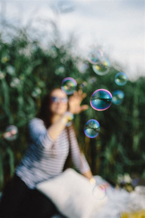 Royalty Free Photo Having Fun With Soap Bubbles In The Nature Pickpik