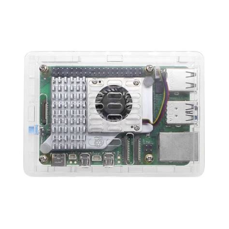 Acrylic Case For Raspberry Pi Clear X Robotics In Canada