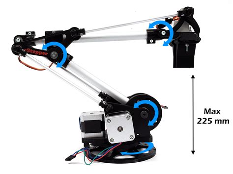 Ustepper Robot Arm Rev 4 By Moregeekn Makerworld Download Free 3d Models