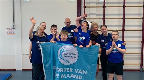 Jurre Bos Is Sporter Van De Maand Bij Special Sporten Gymsport