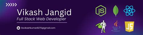 Vikash Jangid Full Stack Web Developer React Js Redux Toolkit Node Js Express Js