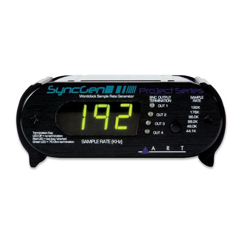 art syncgen word clock sample rate generator — gsus4