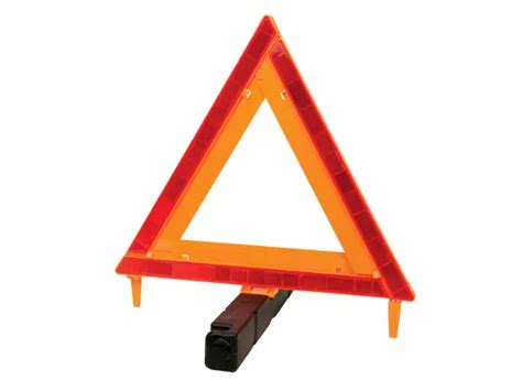 Mustang 17 20 Inch Orange Warning Triangle