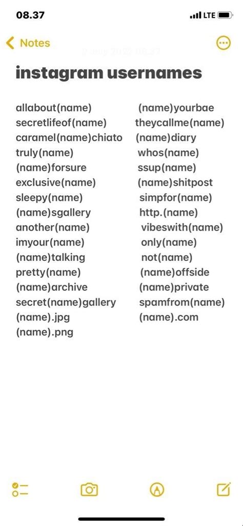 The Instagram Usernames Page On An Iphone Screen With Text Below It