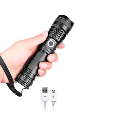Usb Powerful Flashlight Torch Chyhua