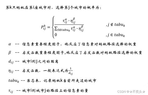 蚁群算法详解：模型、步骤与求解实例 Csdn博客