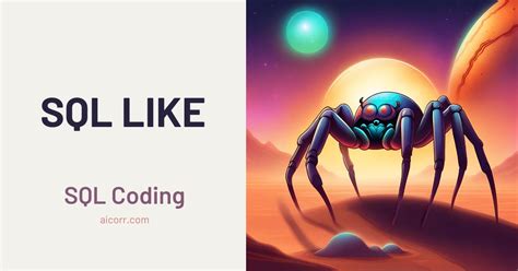 Sql Like Aicorr Com