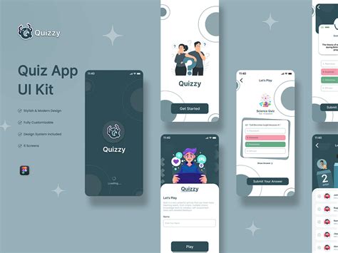 Quiz Ui Designs Themes Templates And Downloadable Graphic Elements On