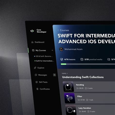 Programming Learning Platform Development Dashboard Software Streaming Device