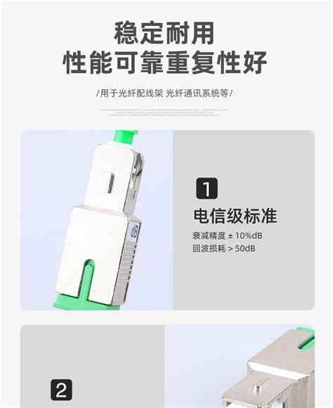 Sc Acp阴阳式光纤衰减器单模光衰适配器0 30db公母固定对接衰减器 阿里巴巴