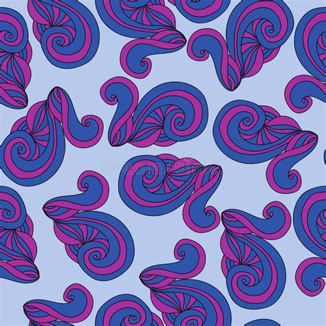 Seamless Tangles Pattern Stock Vector Illustration Of Light 5001005