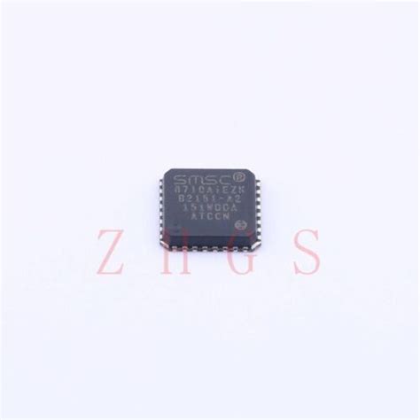 2PCS LAN8710AI EZK LAN8710AI LAN8710 MICROCHIP QFN 32 EP 5x5 Ethernet