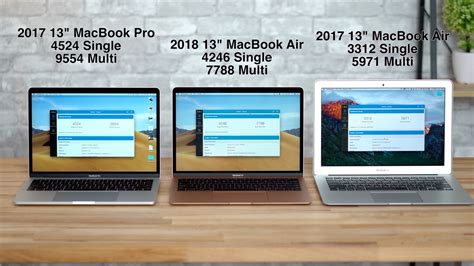 Compared 2018 MacBook Air Versus 13 Inch MacBook Pro And 2017 MacBook Air AppleInsider
