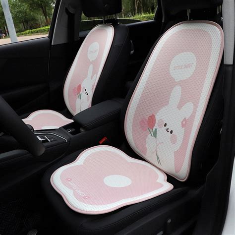 Cute Pink Car Seat Cover Set Fashion Car Decors For Women Etsy
