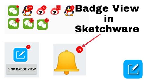 Sketchware Using Badge View In Sketchware SwEditor YouTube