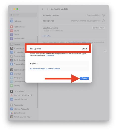 How To Stop Getting Beta MacOS Updates In MacOS Sonoma