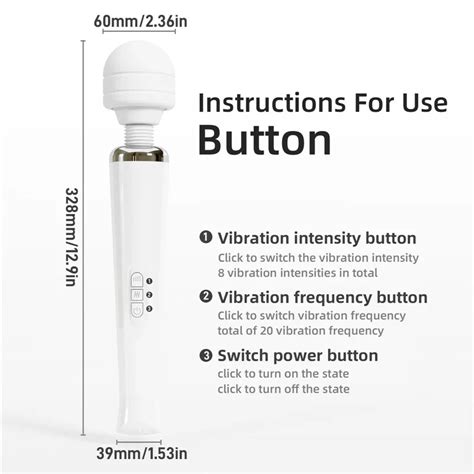 Rechargeable Wireless Japan Av Sex Magic Wand Dildo Massager Big Handheld Electric Wand Vibrator