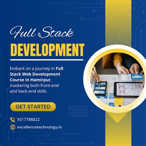 Full Stack Development Course In Hamirpur By Excellence Technology