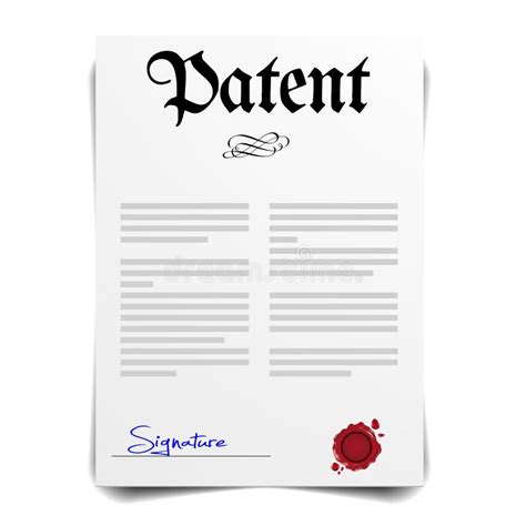 Patent Letter Stock Illustration Illustration Of Concept