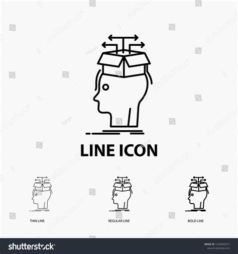 Data Extraction Head Knowledge Sharing Icon Stock Vector Royalty Free