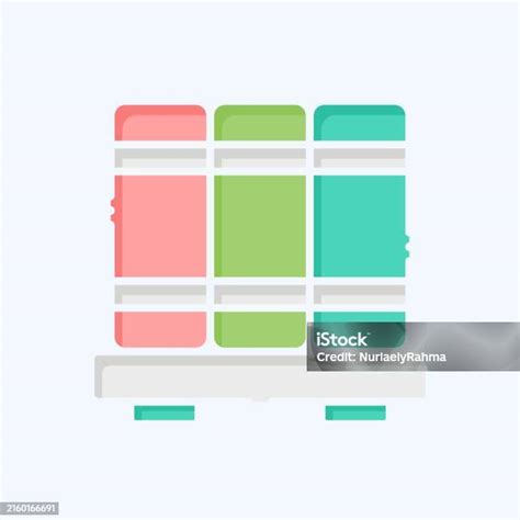 아이콘 책 선반 Office 기호와 관련이 있습니다 낙서 스타일 심플한 디자인 일러스트레이션 3차원 형태에 대한 스톡 벡터 아트 및 기타 이미지 Istock