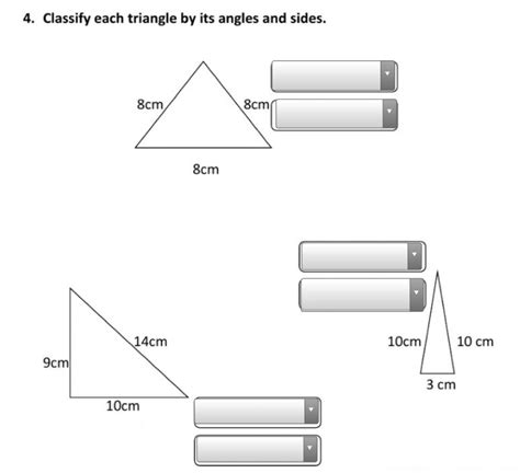 Classify Each Triangle By Its Angles And Sides Gauthmath