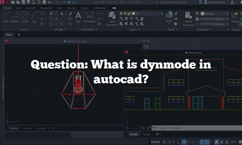 question what is dynmode in autocad