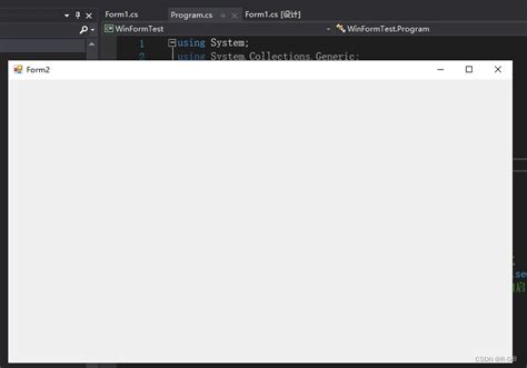 【13】c 窗体应用winform—— Net Framework、winform、工程创建、工具箱简介、窗体属性及创建 技术栈