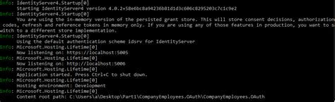 identityserver4 integration with asp core code maze