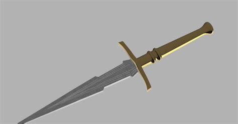 Loki Dagger Replica By Td3d Download Free Stl Model