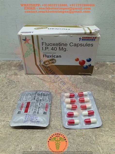 Fluoxetine Capsules Ip At ₹ 30 Stripe Fluoxetine Capsule In Nagpur