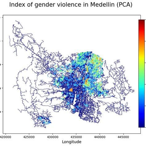 Map With The Indicator Generated With Umap Without The Sexual Street Download Scientific