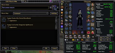 Homes And Tomes How To Macro Armor And Mounts