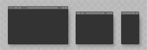 빈 웹 브라우저 그림입니다 샘플 프레임 디자인 인터넷 도구 모음을 사용하여 빈 웹 페이지 모형입니다 빈 템플릿입니다 웹 사이트 템플릿 디자인 웹 사이트에 대한 모형 벡터
