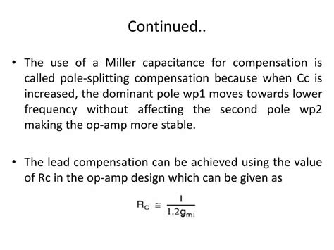 CMOS OPAMP PowerPoint Slides LearnPick India