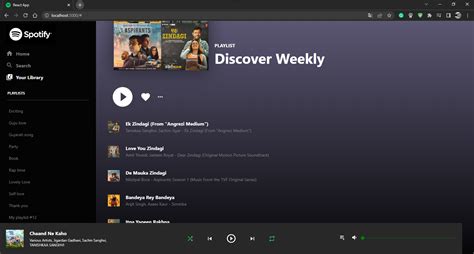 Github Akhilrangpariya Spotify Clone App This Project Was Build Using React Js Create React