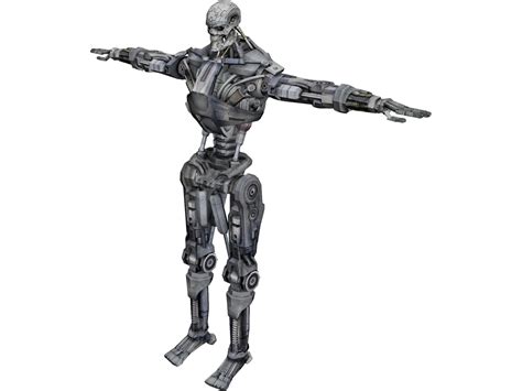 Terminator Robot Drawing