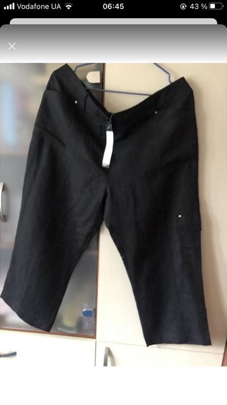 Льняные бриджи кюлоты — ціна 175 грн у каталозі Бриджі Купити жіночі речі за доступною ціною на