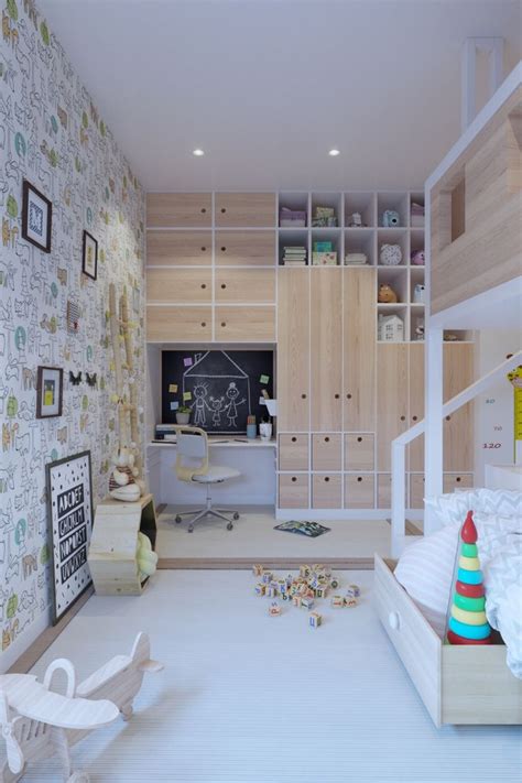 Нежная детская Галерея Комнаты с двухъярусными кроватями Спальни для девочек