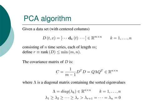 Ppt Principal Component Analysis Powerpoint Presentation Free