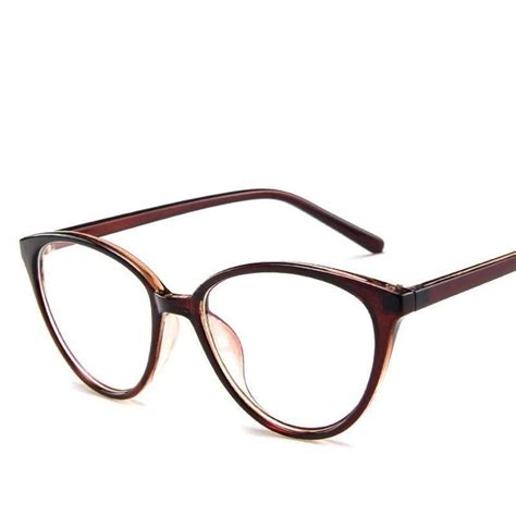Cute Clear Lens Cat Eye Sunglasses Cat Eye Glasses Eyeglasses For